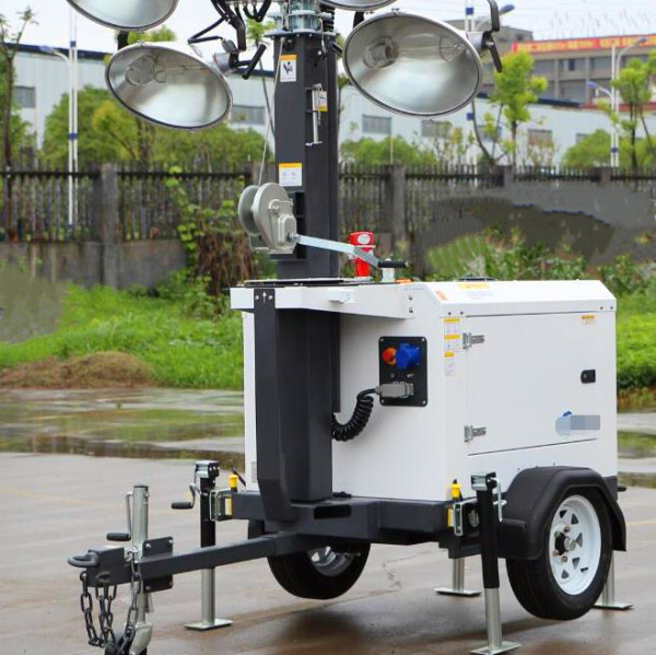 Compact Generator Powered Portable LED Light Tower - Buy Light Tower ...